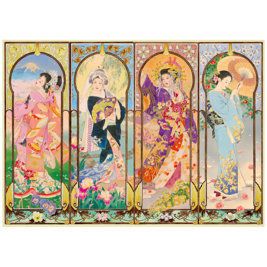 Puzzle Rompecabezas 1000 Piezas The Four Seasons - Las cuatro ...